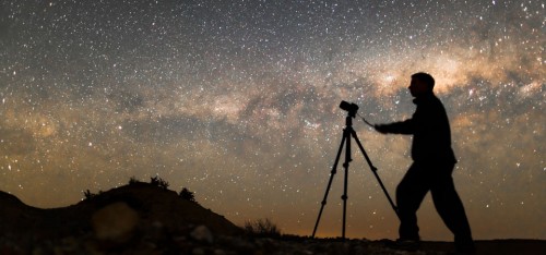 Photographing stars