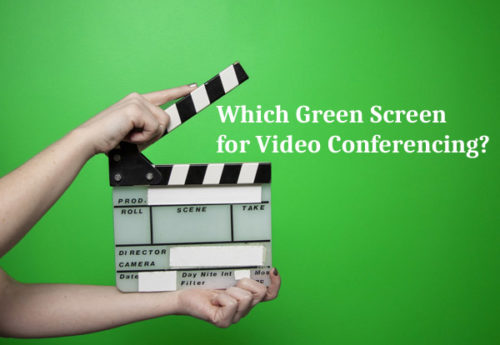 Which Green Screen for Video Conferencing? - Photodoto